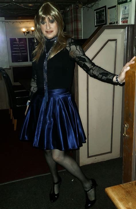 Pleated Skirt Skater Skirt Sissy Maid Dresses Slimy Transgender Girls Rock Cum