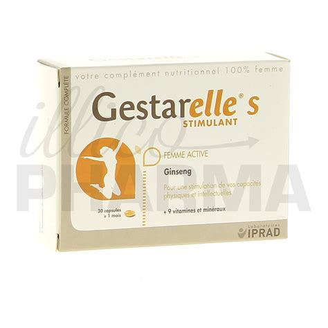Gestarelle S Stimulant capsules Troubles féminins et masculins Pharmacie IllicoPharma