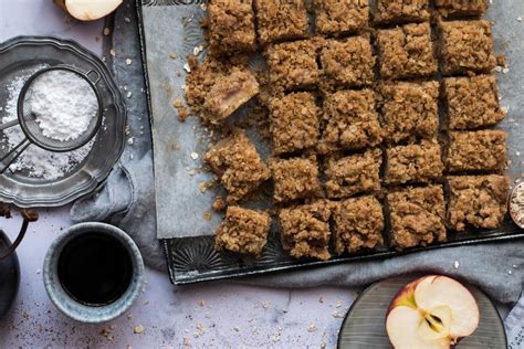 Crispy Apple Bars Recipes Foobych