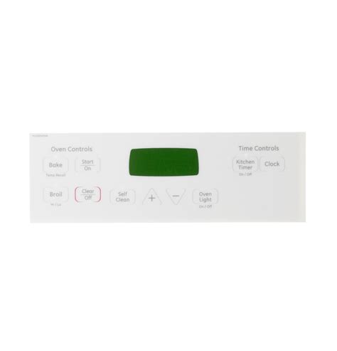 Faceplate Graphics Wh Wb27t11014 Cafe Appliances