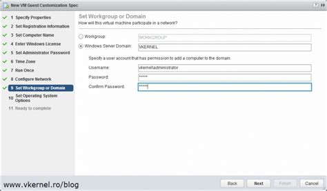 Creating And Using VMware Guest Customization Specification Adrian Costea S Blog