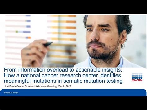 Free Video From Information Overload To Actionable Insights How A