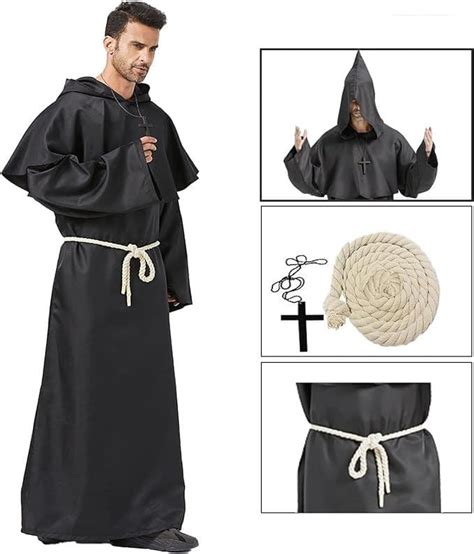 Monk Costume Xxl Ilfd4064 Xl Monk Costume Plus Size Monk Fancy Dress