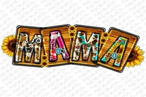 Mama Sublimation Mom Png Western Png Graphic By Mintycoffeeartstore