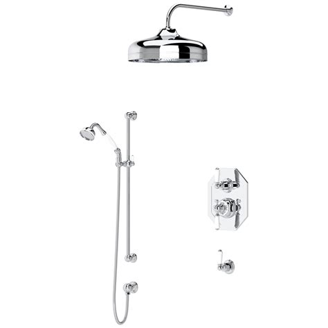 Perrin And Rowe Traditional Shower Set 2 Chrome
