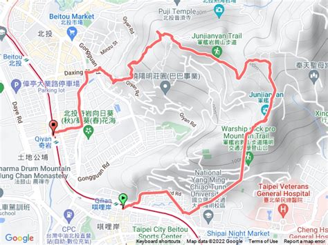 軍艦岩丹鳳山親山步道 健行筆記
