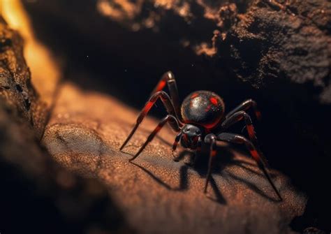 Premium Ai Image Black Widow Spider Latrodectus