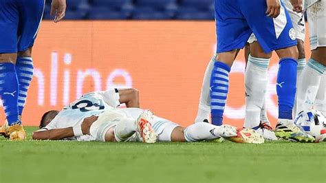 Sufre Argentina Exequiel Palacios Y Una Tremenda Lesión Tyc Sports