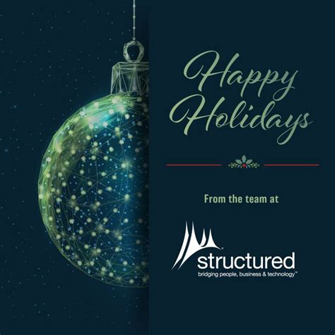 Structured Communication Systems On Linkedin Structured Cybersecurity Happyholidays