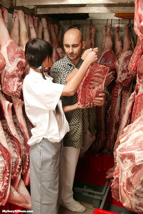 Teenage Brunette Gets Dirty With The Butcher His Big Meat Porn Pictures Xxx Photos Sex Images Teenage Brunette Gets Dirty With The Butcher His Big Meat Porn Pictures Xxx Photos Sex Images