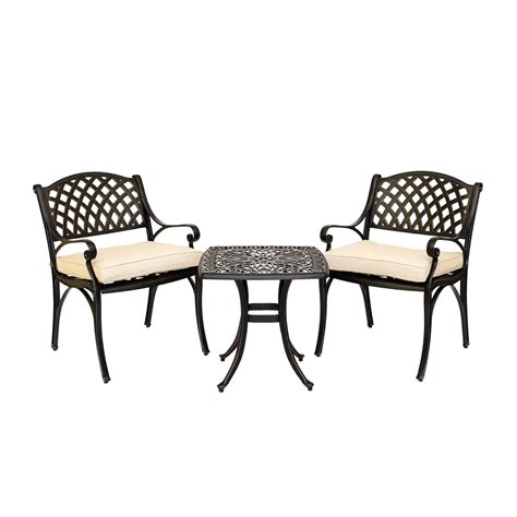 Градински комплект маса с 2 стола Tonys Decor