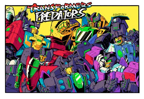 Team Predator By Borezet On Deviantart Transformers Artwork