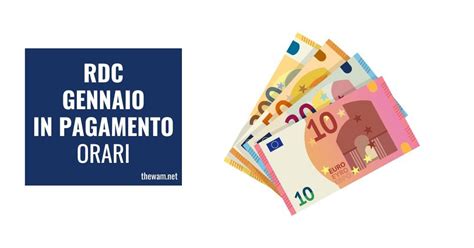 Reddito Di Cittadinanza Oggi Gennaio Orari E I Euro