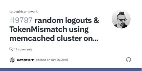 Random Logouts Tokenmismatch Using Memcached Cluster On Aws Issue