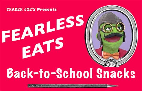 Fearless Eats Back To School Snacks
