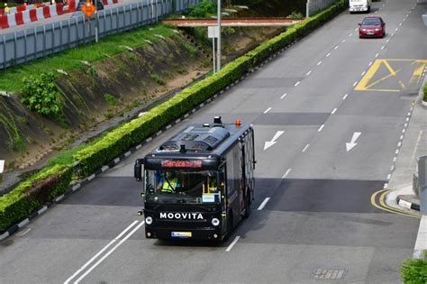 The Debut Of King Long Autonomous Bus In Singapore Campus King Long
