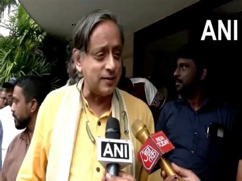 Shashi Tharoor Backs K Sudhakaran A Stand For Stability Politics