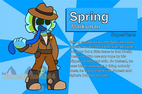 Brawl Stars Oc Spring By Kumadraws334 On Deviantart