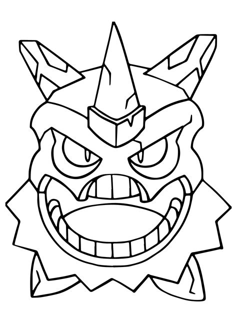 Mega Páginas Para Colorear De Pokémon X E Y