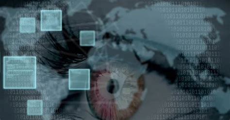 Animation Of Data Processing And Binary Stock Video Pond