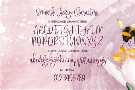 Smooth Cherry Font 1001 Fonts