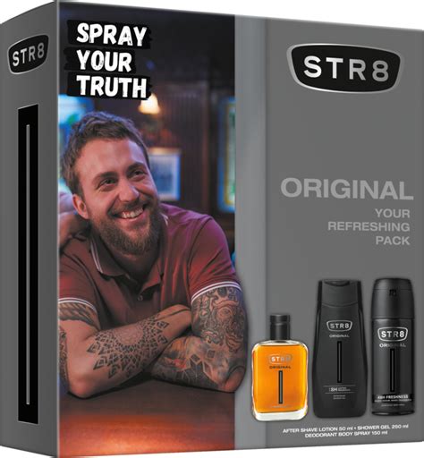 STR zestaw woda po goleniu żel pod prysznic dezodorant szt Drogeria Rossmann pl
