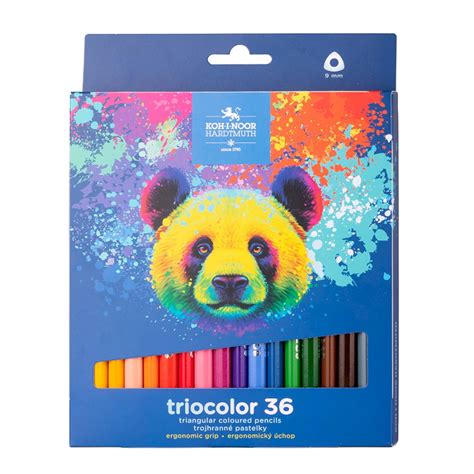 Карандаши цветные jumbo TRIOCOLOR BEAR 3145, 36цв, картон.упак. с подвесом