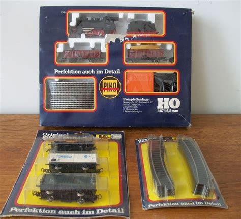 Piko H0 Train Set Steam Locomotive With 5 Freight Cars Catawiki