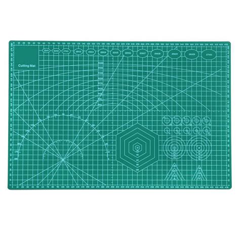 Probots A3 Self Healing Cutting Mat 3mm Non Slip Grid Pad 450 Mm X 300