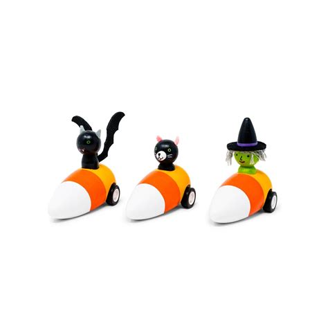Pull Back Spooky Candy Corn 1 Unit Assorted By Jack Rabbit Creations