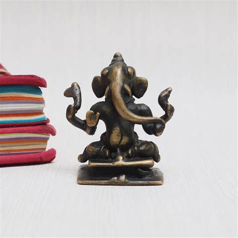 Shop Vintage Lord Ganesha Brass Statue Indianshelf
