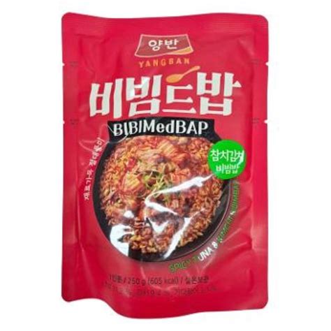 양반비빔드밥참치김치비빔밥 250g주동원fandb 배민 장보기∙쇼핑