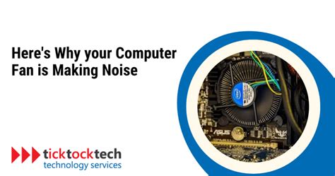 Noisy PC Fans Here S Why Your Computer Fan Is Making Noise Computer