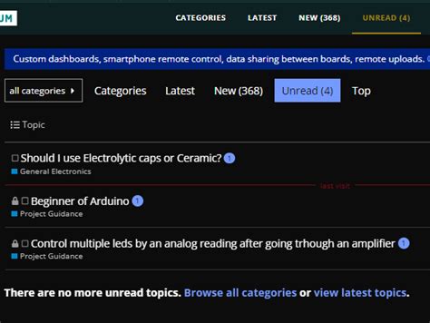 Unread Count Is Always Out Of Sync Website And Forum Arduino Forum