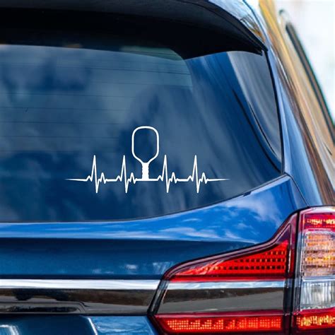 Pickleball Decal For Car Windows Pickleball Stickers Etsy In 2022