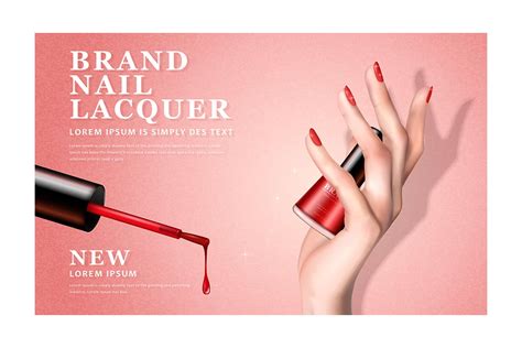 وکتور بنر کاشت ناخن کد 29037