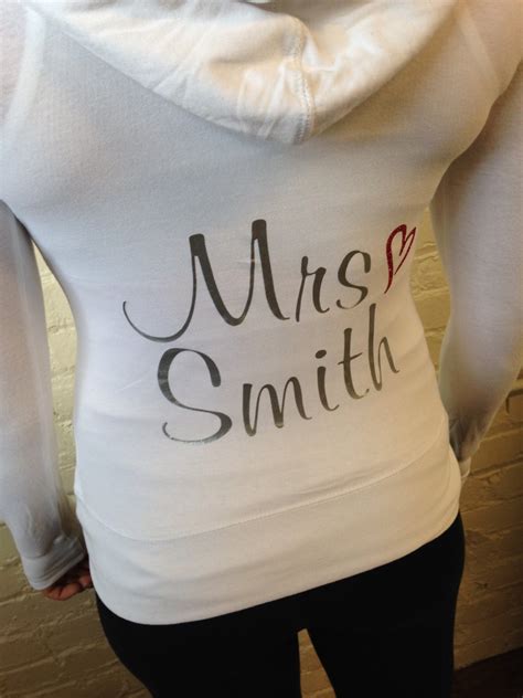 Bride Hoodie Custom Personalized Bride Zip Up Sweatshirt
