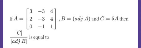 If A Left Begin Array C C C 3 And 3 And 4 2