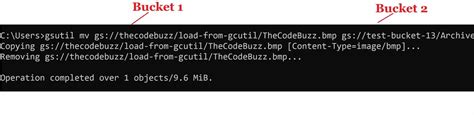 Archive Move Or Copy File Google Cloud Storage Bucket Gsutil Thecodebuzz