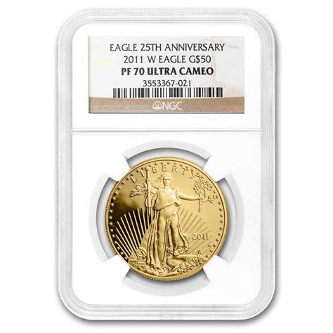 Buy 2011 W 1 Oz Proof American Gold Eagle Pf 70 Ucam Ngc Apmex