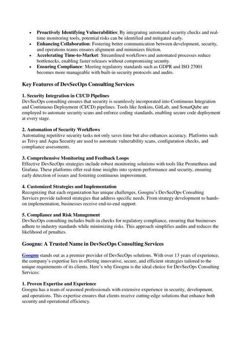 PPT - DevSecOps Consulting Services | Goognu PowerPoint Presentation, free download - ID:13802113