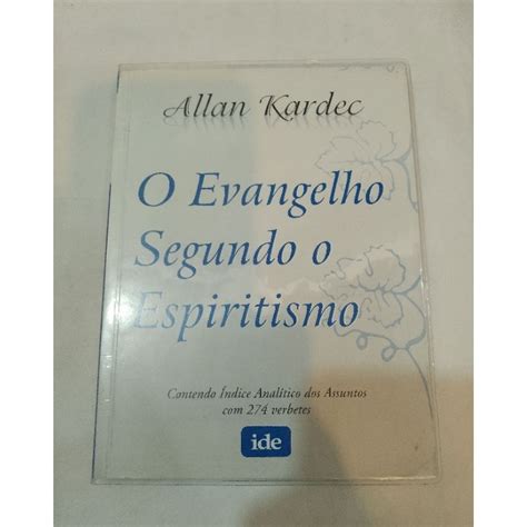 Evangelho Segundo O Espiritismo Allan Kardec Shopee Brasil
