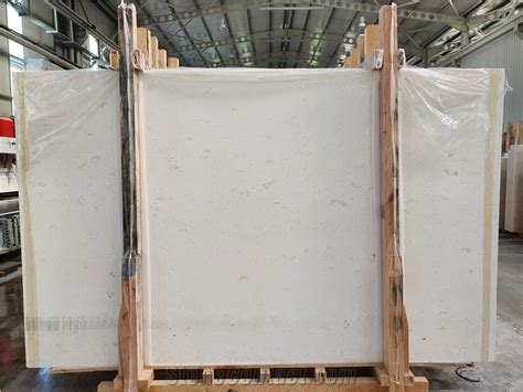Shell Beige Fossil Limestone Slabs From Turkey