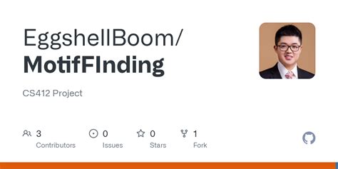 Github Eggshellboommotiffinding Cs412 Project