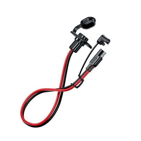 Motorcycle Battery Charger Sae Extension Cord Adapter Waterproof Female