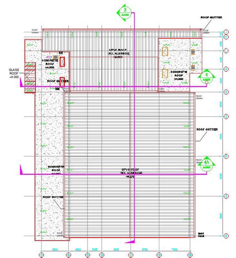 Ballroom Rooftop Layout Plan Detail Autocad Drawing Dwg File Cadbull