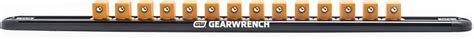Gearwrench 12 Drive Magnetic Socket Rail Includes 14 Clips 83128 Gearwrench 12 Drive Magnetic Socket Rail Includes 14 Clips 83128