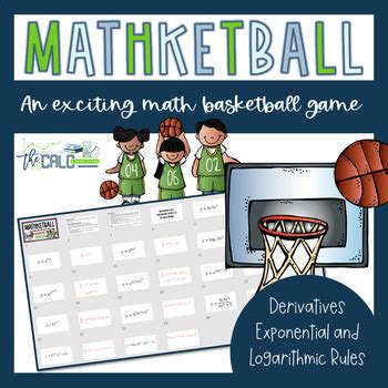 Derivative Mixed Rules Practice Mathketball Game Calculus TPT