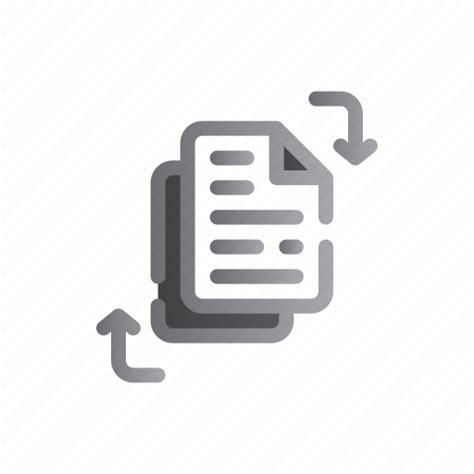 Change Document File Learning Exchange Icon Download On Iconfinder