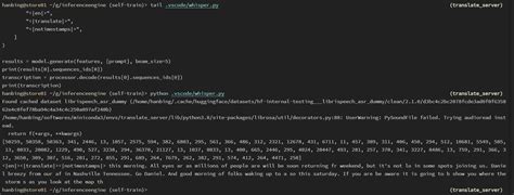 The Lousy Result On Openai Whisper Model · Issue 995 · Opennmt